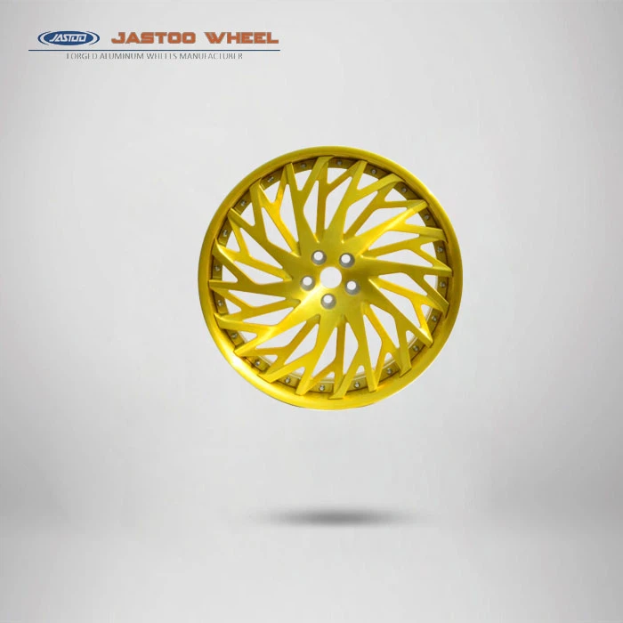 China Customized Custom Forged 22inch Brushed 2 Piece Wheels Suppliers ...